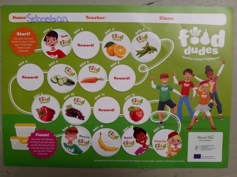 Food Dudes Stage 1 completed!! – St Conleth Infant School