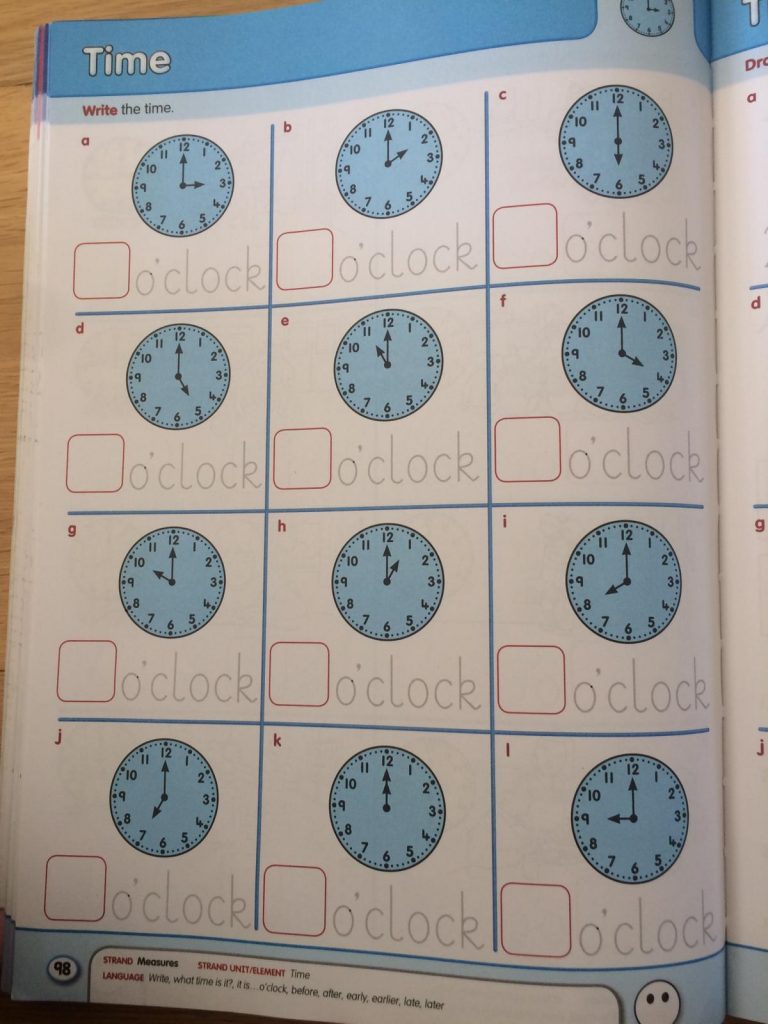 Senior Infants Work Pack May 18th – 29th – St Conleth Infant School